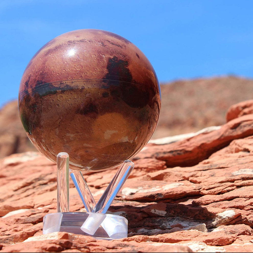 Self-revolving Mars MOVA Globe – The Mars Store